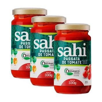 Kit 3X: Passata Orgânico Sahi 330G - Melado de Cana - Magazine Luiza