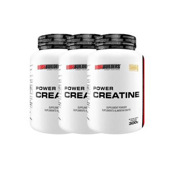 Kit 3X Power Creatine 300G - Bodybuilders - Creatina - Magazine Luiza