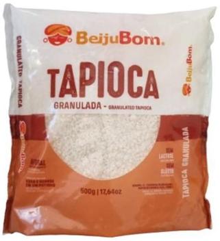 Kit 3X: Tapioca Granulada Sem Glúten Beijubom 500G - Tapioca - Magazine ...
