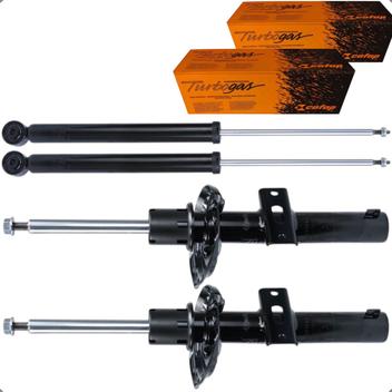 Kit 4 Amortecedor Dianteiro e Traseiro Original Cofap Turbogas Nivus ...