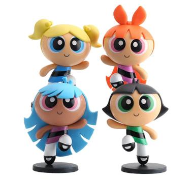 Kit 4 bonecas meninas super poderosas powerpuff girls - ACTION FIGURE ...