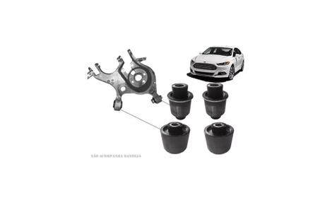 Kit 4 Buchas Bandeja Traseira Ford Fusion Titanium 2013/2018 ...
