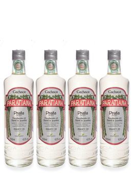 Kit 4 Cachaça Prata Paratiana 700 Ml - Cachaça - Magazine Luiza