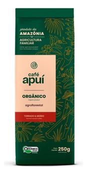 Kit 4 Café Apuí Orgânico Torrado e Moído 250g Amazônico - Café ...