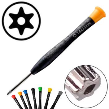 Kit 4 Chaves Torx T8 Com Furo - chave torx t8, x360run, chave torx t8 ...