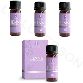 Kit 4 Cores Henna Nuance Para Sobrancelhas - Tinta e Henna para ...