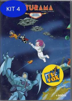 Kit 4 Dvd Futurama Segunda Temporada - 4 Discos - FOX - Livros de ...