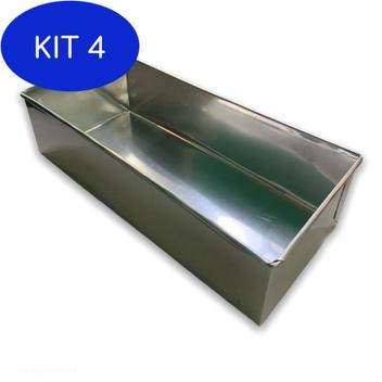 Kit 4 Forma De Bolo Retangular (Super Fatia) 30X13X8 Cm - Isamar ...