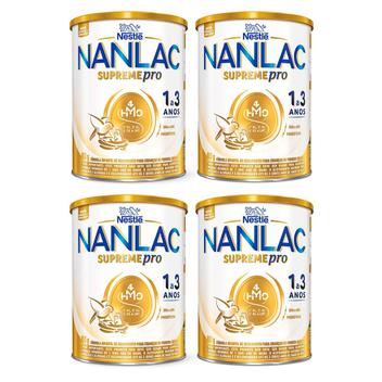 Kit 4 Fórmula Infantil Nanlac Supreme Pro 800g - Fórmula Infantil ...