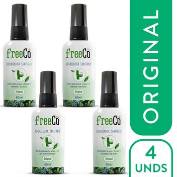 Kit 4 Freecô Original - Bloqueador De Odores Sanitários - Bloqueador de ...