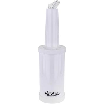 Kit 4 Garrafa Plásticas Store'n Pour 1L Branca Armazenar e Servir ...