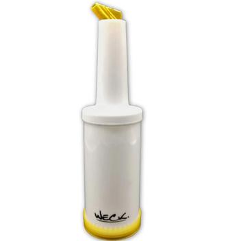 Kit 4 Garrafa Store'n Pour 1l Amarela Weck para Licores Caldas Sucos ...