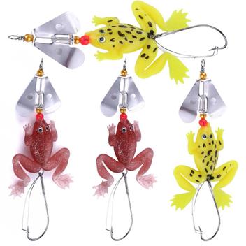 Kit 4 Isca Artificial Frog Buzzbait Sapinho Rã Anti Enrosco - FSSPESCA ...