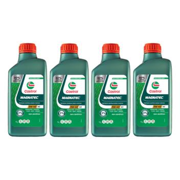 Kit 4 Litros Castrol Magnatec 5w40 Sintético Vw 502 505 - Lubrificantes ...