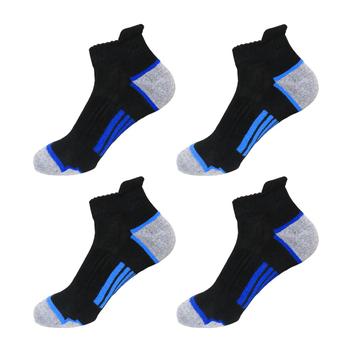 Kit 4 Meia Azul para Corrida Masculina e Feminina Trend Up Cano Curto ...