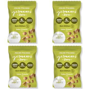 Kit 4 Palha Italiana Pistache Zero Açúcar 30g Whey Protein - Germanos ...