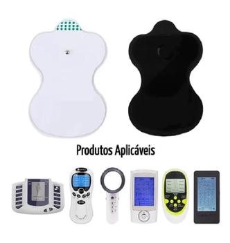 Kit 4 Peças Adesivo Eletrodos Pads Aparelhos Fisioterapia Massageador ...