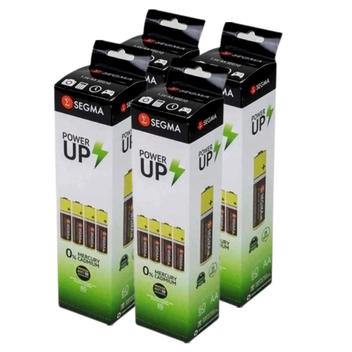 Kit 4 Pilhas Caneta Aa Caixa C/ 60 Unidades Durável Segma - Pilhas ...