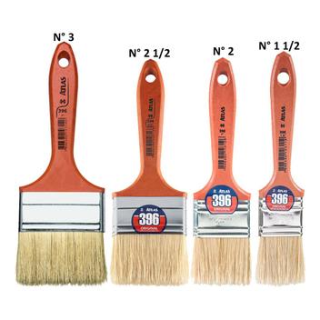 Kit 4 Pincéis Atlas Trincha Média 396 Pintura Tamanhos - Trincha ...