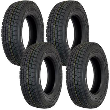 Kit 4 pneus doublestar 235/75r17.5 18pr 143/141j tl dsrd01 - Pneu de Ônibus e Caminhão ...