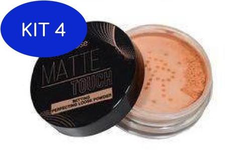 Kit 4 Pó Solto Ruby Rose Matte Touch Hb7222 - Cor Tan Neutral 3 ...