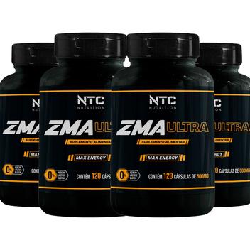 Kit 4 Potes Suplemento Alimentar Zma Max Energy Produto Original ...