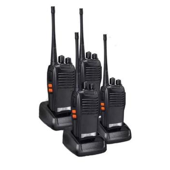 Kit 4 Rádio Transmissor Baofeng 777-s Profissional Cor Preto - Radio ...