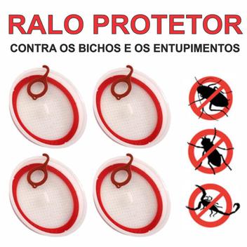 Kit 4 Ralos Protetor Anti Insetos Dengue Barata 10cm Paramax - Protetor ...