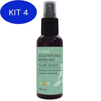 Kit 4 Refrescante Água Perf. 120 Ml By Samia - Perfume - Magazine Luiza