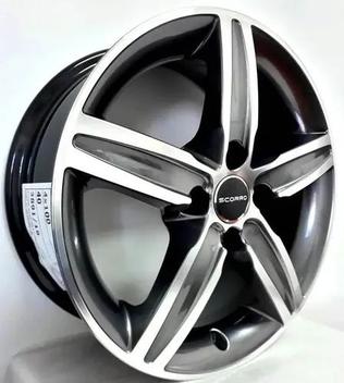 Kit 4 Rodas Aro 15 4x108 Ford Fiesta Ka DK Scorro S219 - Roda de Carro ...