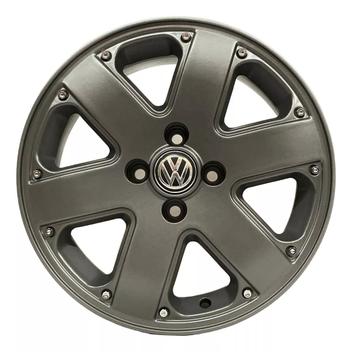 Kit 4 Rodas Aro 15x6 Parati Track field 4x100 Grafite Zk-110 - Zunky ...