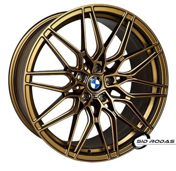 Kit 4 Rodas Aro 19x8,5/9,5 Bmw M4 CLS 5X120 Bronze - Rays - Autopeças ...