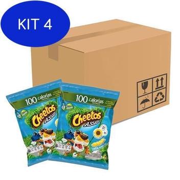 Kit 4 Salgadinhos Elma Chips Cheetos Requeijao Caixa Com 10 - Cheetos - Magazine Luiza
