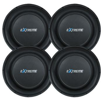 Kit 4 Subwoofer Extreme Audio 800w Rms 4 Ohms 12 polegadas - Extreme ...