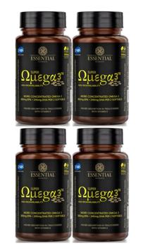 Kit 4 Super Omega Tg 1000 mg 180 cápsulas - Natures - Ômega 3 / Óleo de ...