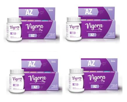 Kit 4 Suplemento Vigora Plus AZ Com 60Caps - Prati Donaduzzi - Produtos ...