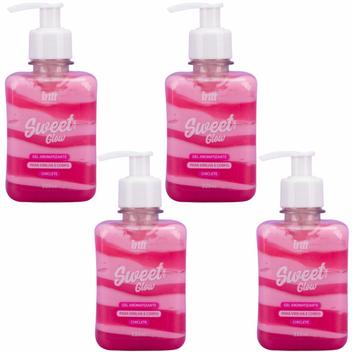 Kit 4 SWEET GLOW Gel Hidrata Virilha Beijável Chiclete Atacado - INTT - Gel para Sexo - Magazine ...
