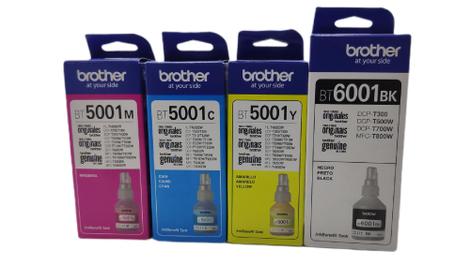 Kit 4 tinta Brother DCP-T300 DCP-T500W DC-PT700W MFC-T800W - Refil de ...