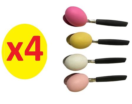 Kit 4 Un Brincadeira Corrida Equilíbrio Colher E Ovo Arraia - Lynx ...