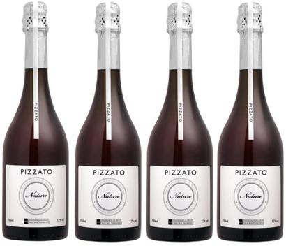 Kit 4 Un Espumante Pizzato Nature 750 ml - Espumante - Magazine Luiza
