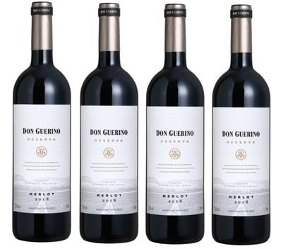 Kit 4 Un Vinho Don Guerino Reserva Merlot 750 ml - Vinho - Magazine Luiza