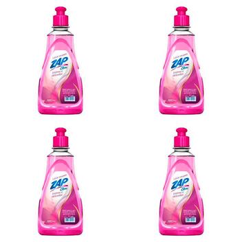 Kit 4 Und Lava Roupa Zap Clean Peças Íntimas Delicadas 500ml - Sabão ...