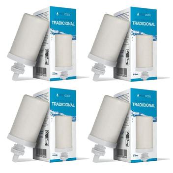 Kit 4 Vela Tradicional Para Filtro De Barro Vela Oasis Refil - Velas ...