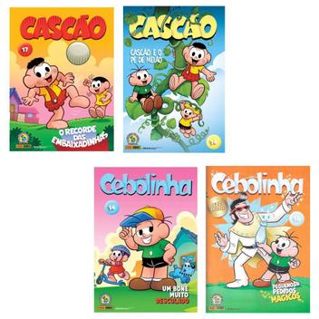 Kit 4 vol - cascão e o pé de melão + o recorde das embaixadinhas + um ...