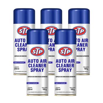 Kit 5 auto air cleaner stp higieniza bactericida ar condicionado ...
