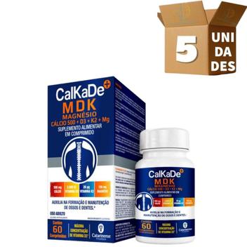 Kit 5 Calkade Mdk 60 Cpr Catarinense - Cálcio - Magazine Luiza