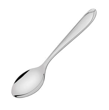 Kit 5 Colheres em inox 23,5 cm para servir arroz alimentos cozinha ...