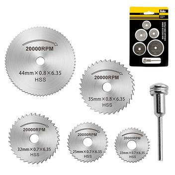 Kit 5 Discos Lâmina Serra Para Micro Retífica Corte Madeira - Eda Profissional - Disco de Serra ...