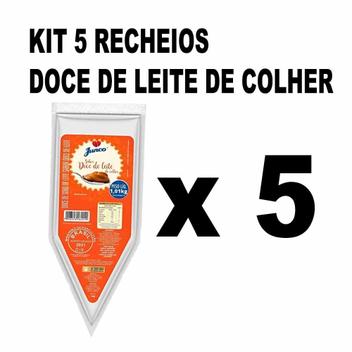Kit 5 Doce De Leite Colher 1,01kg Junco - Doce de Leite - Magazine Luiza