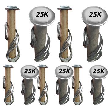 KIT 5 ELO FUSIVEL - 25 K 500mm - POTENCIA LIGHT - Fusível - Magazine Luiza